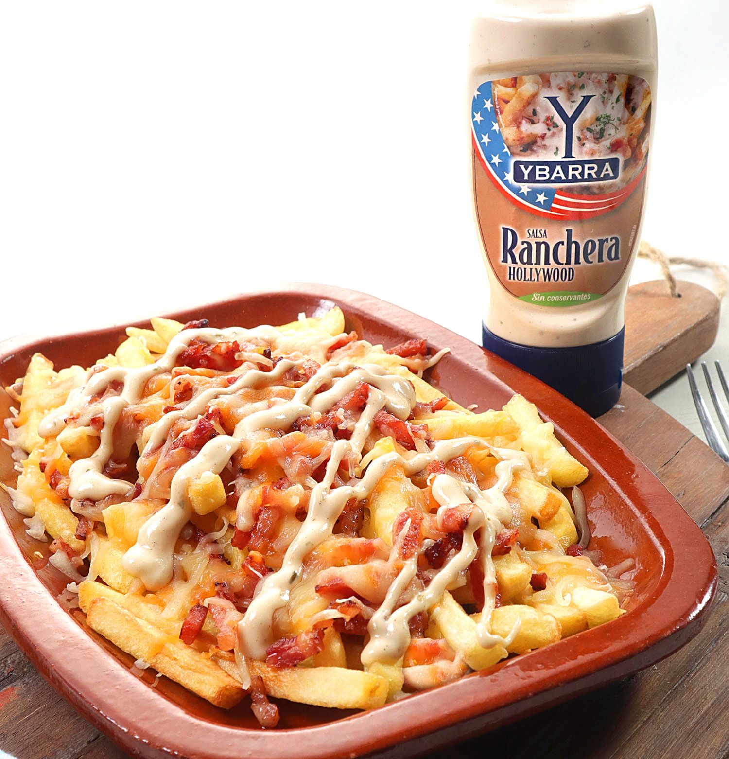 Las patatas fritas con Salsa Ranchera Ybarra son todo un éxito ...